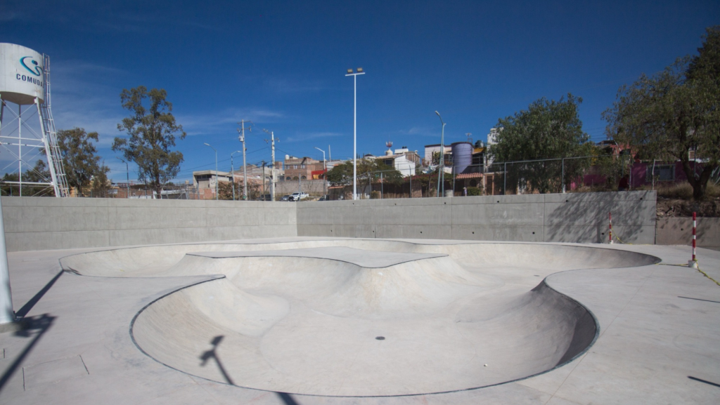 Concluye la Construcción del Bowl en el Skatepark de Yerbabuena ...